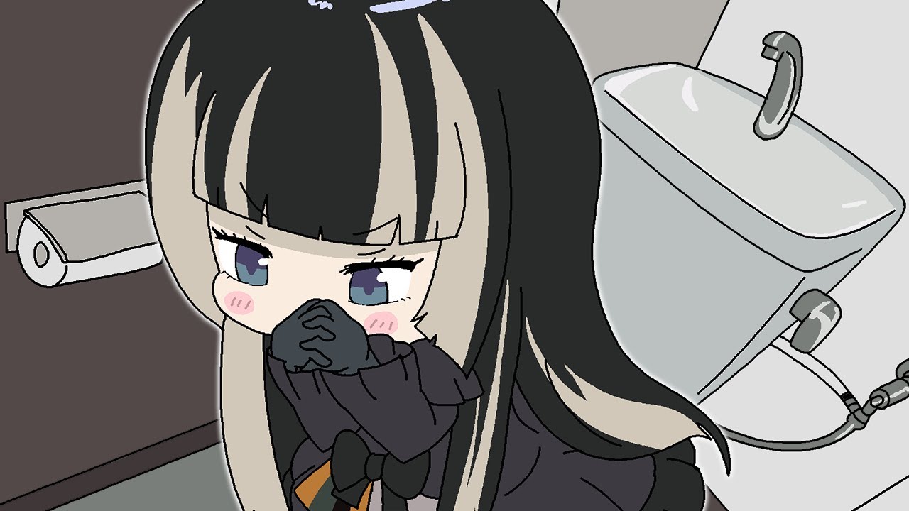 Raden suffers from a sense of residual urine.[Juufuutei Raden][ReGLOSS ...