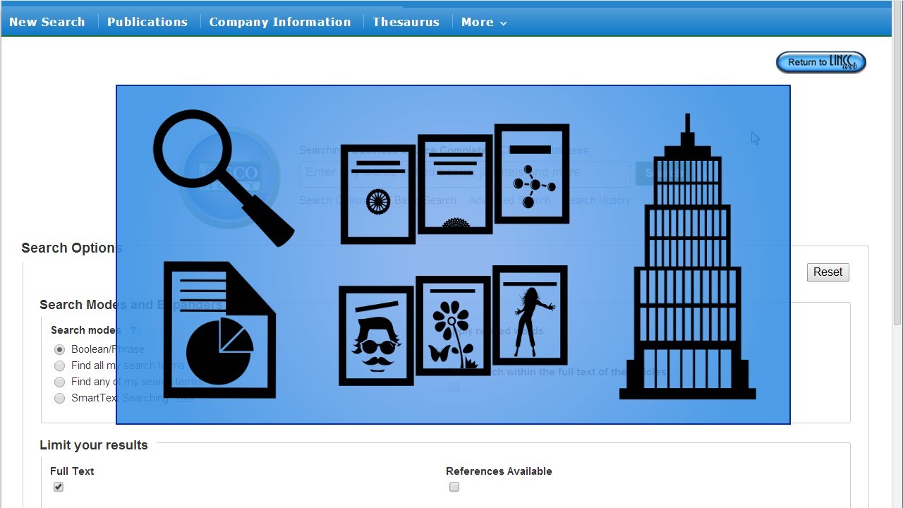 Business Source Complete Database - YouTube