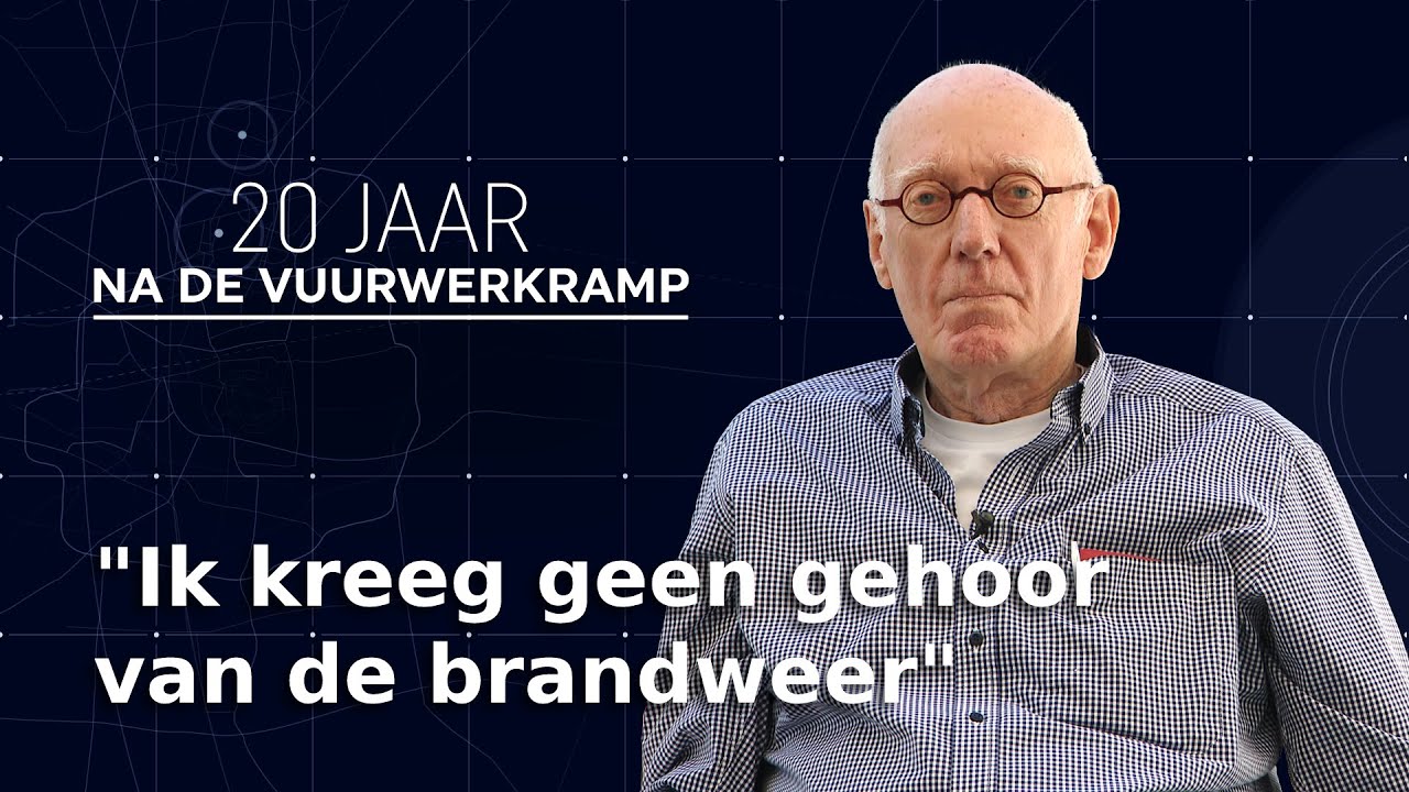 Jan Mans was burgemeester tijdens de vuurwerkramp: "Ik wist niet wat ik ...