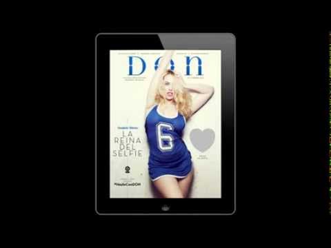Daniela Blume, portada del número 4 de Revista Don