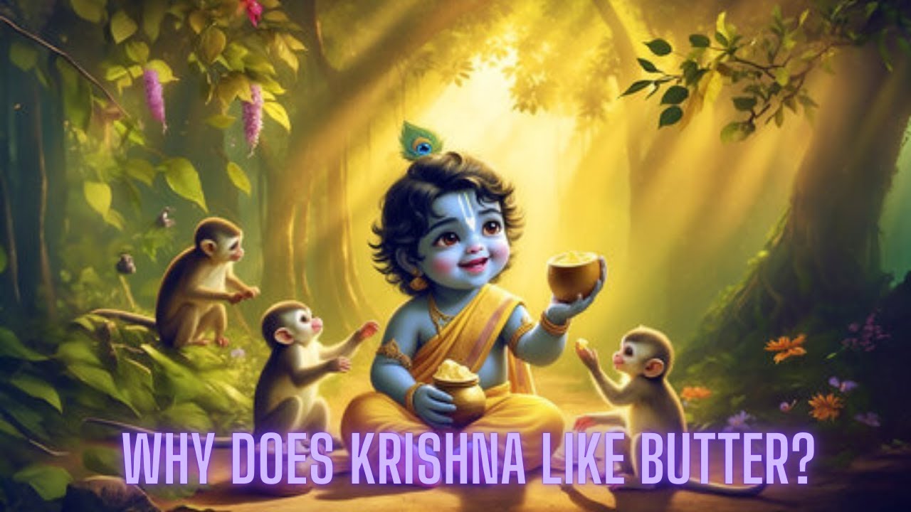 Why does KRISHNA love butter? - YouTube