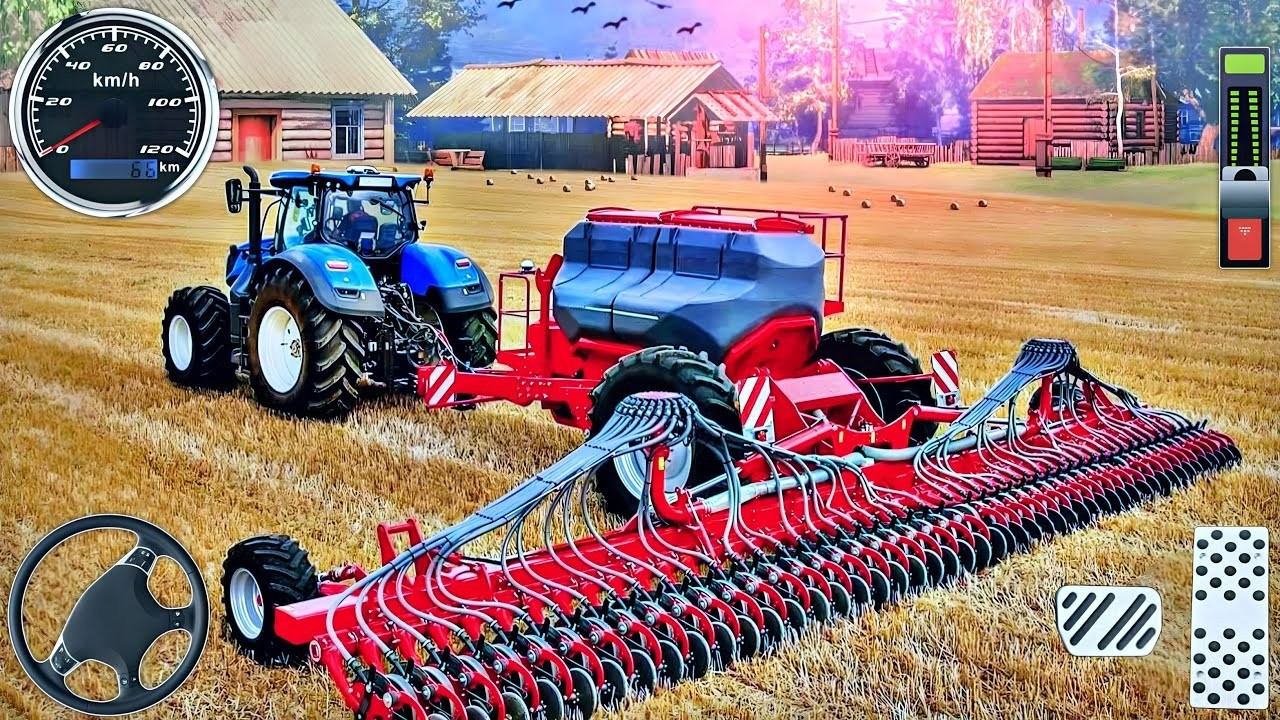 Indian Tractor Farming Simulator 3D |Modern Farm Tractor Driving Games ...