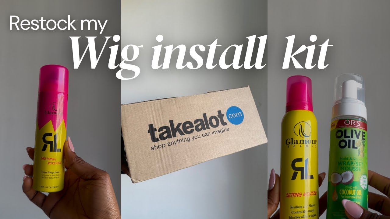 Wig Install Starter Kit for BEGINNERS #wiginstallproduct # ...