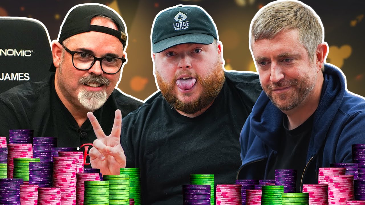 Live Cash Poker MAYHEM With DQ, Chaz and Andrew Neeme! - YouTube