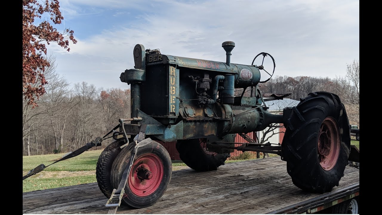 1938 Huber LC First Start - YouTube