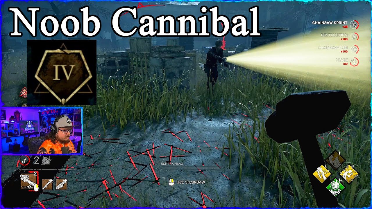 Learning How To Play Cannibal Ash 4 Dead By Daylight EP 2 - YouTube