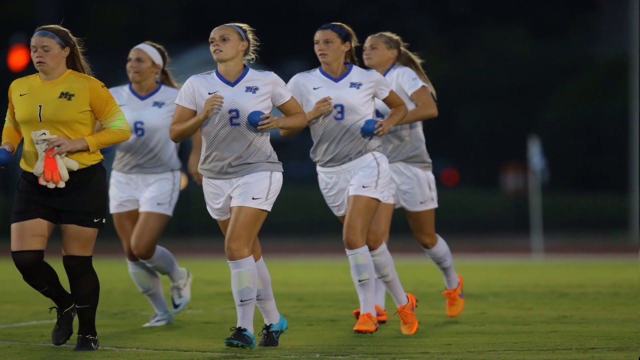 MTSU Women's Soccer 2015 - YouTube