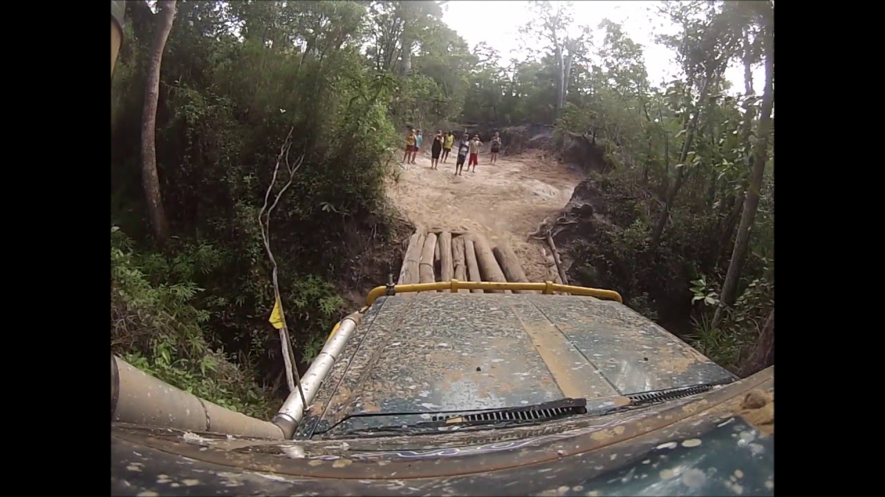 Log Bridge, Old Telegraph Track - YouTube