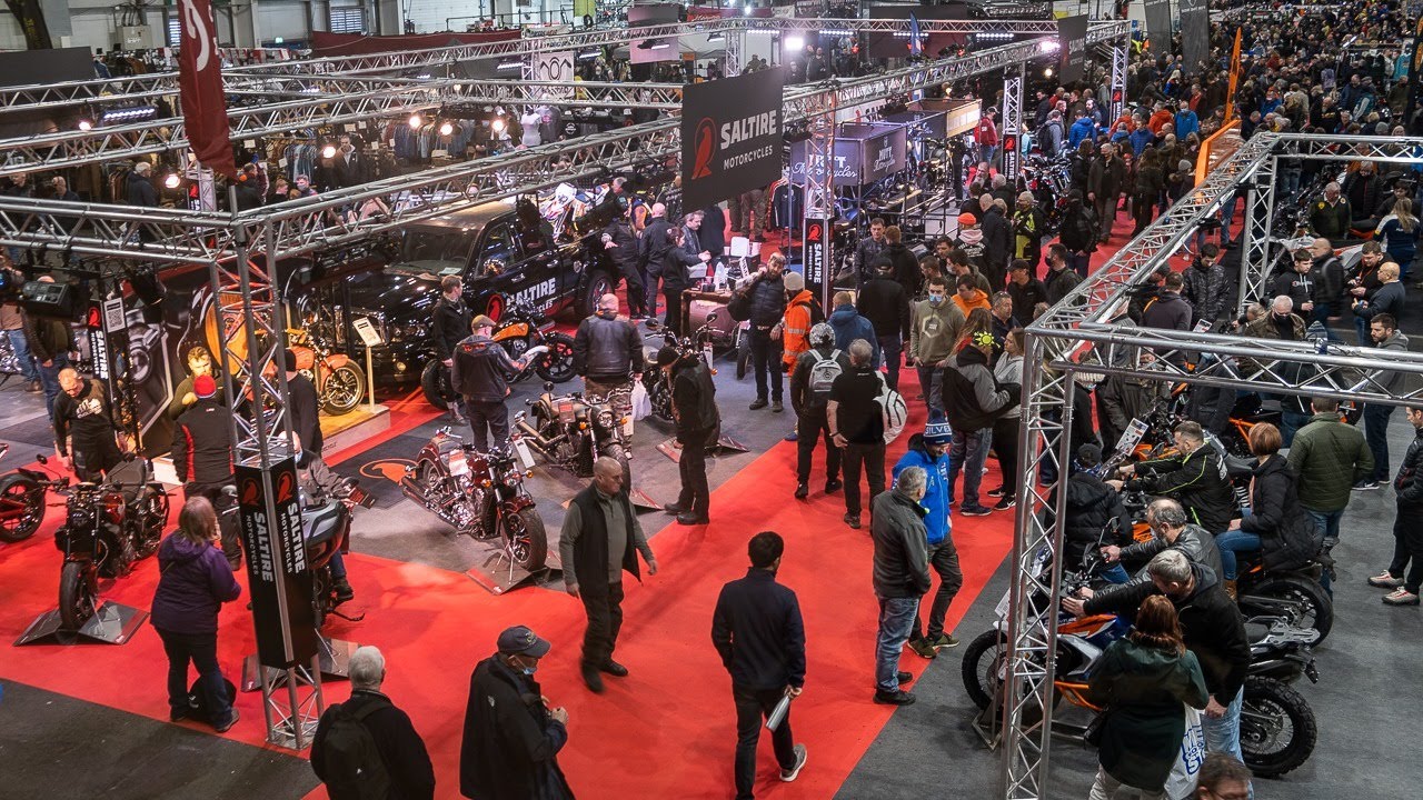 Saltire Motorcycles at the Scottish Motorcycle Show 2022 - YouTube