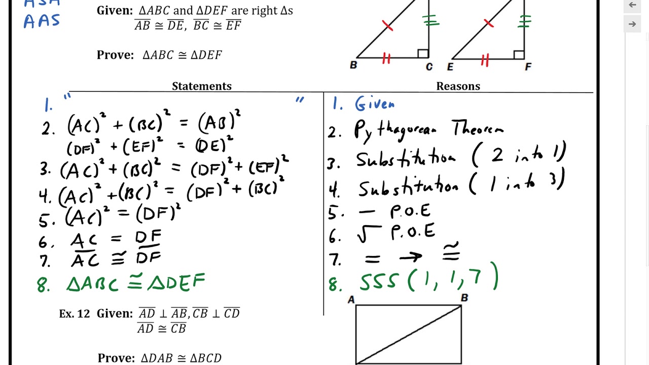 Formal 4 5 notes Proofs - YouTube