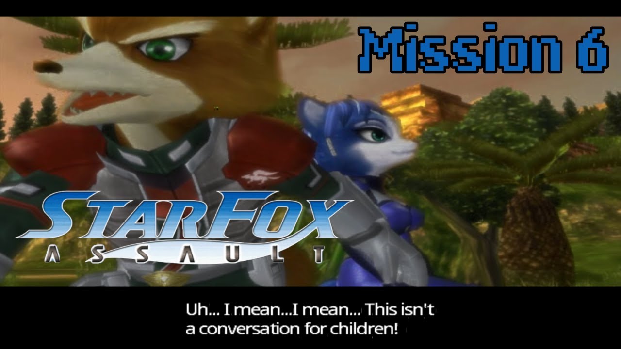 Star Fox Assault - Un-Just Play - Mission 6: A Tricky Distress Call ...