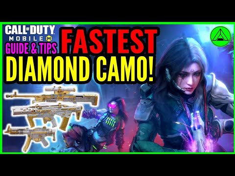 Fastest way to get DIAMOND CAMO! 💎 ALL Weapons!! 🔥 (Guide CODM Tips ...
