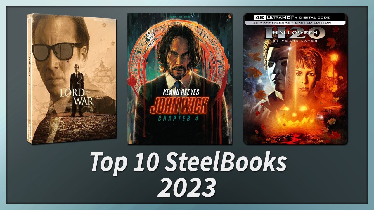 Top 10 SteelBooks of 2023 - YouTube