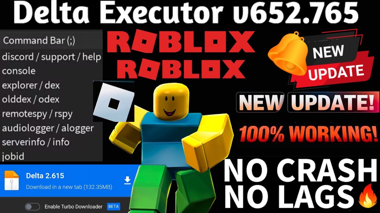 Roblox! [New update] Delta Executor v652.765 | BEST Roblox Executor For ...