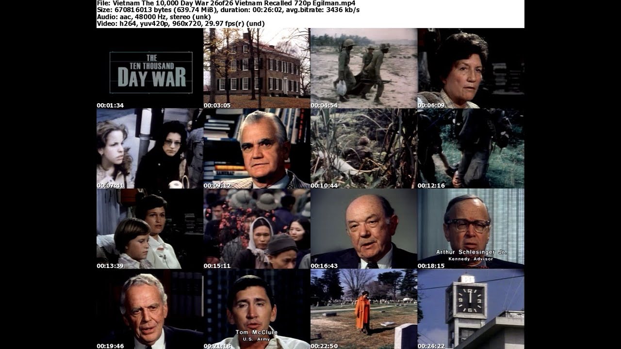Vietnam The 10,000 Day War 26of26 Vietnam Recalled - YouTube