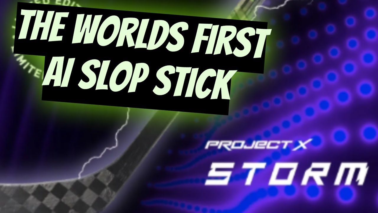 True Project X storm, Ai slop in a hockey stick - YouTube