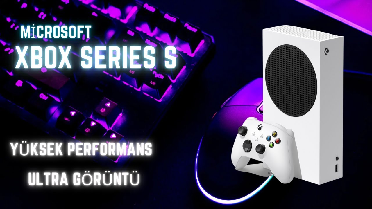 Microsoft X Box - XBox Series S - Series S - Series S İnceleme - Oyun Konsolları - YouTube