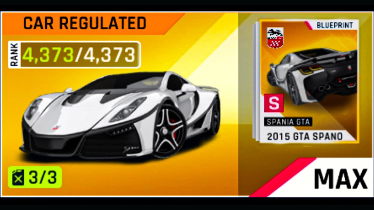 SPANIA GTA 2015 GTA SPANO TEST DRIVE | Asphalt 9 - New Car Spaina GTA ...