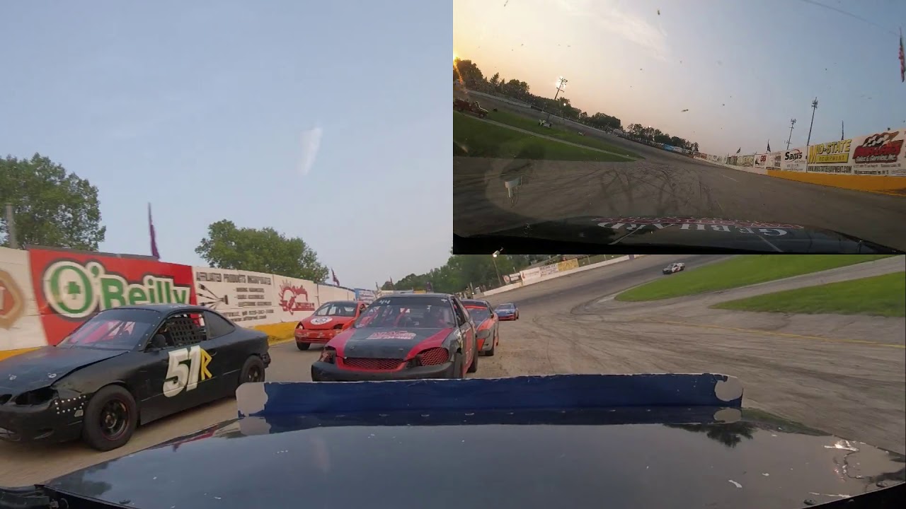 Slinger Super Speedway Slinger Bee Feature 7/7/19 - YouTube