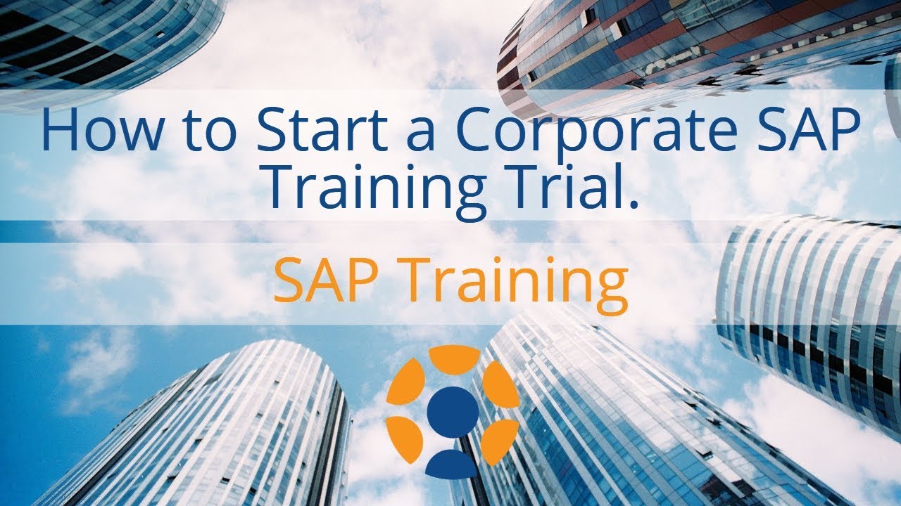 SAP Training - Corporate Training Trial - YouTube