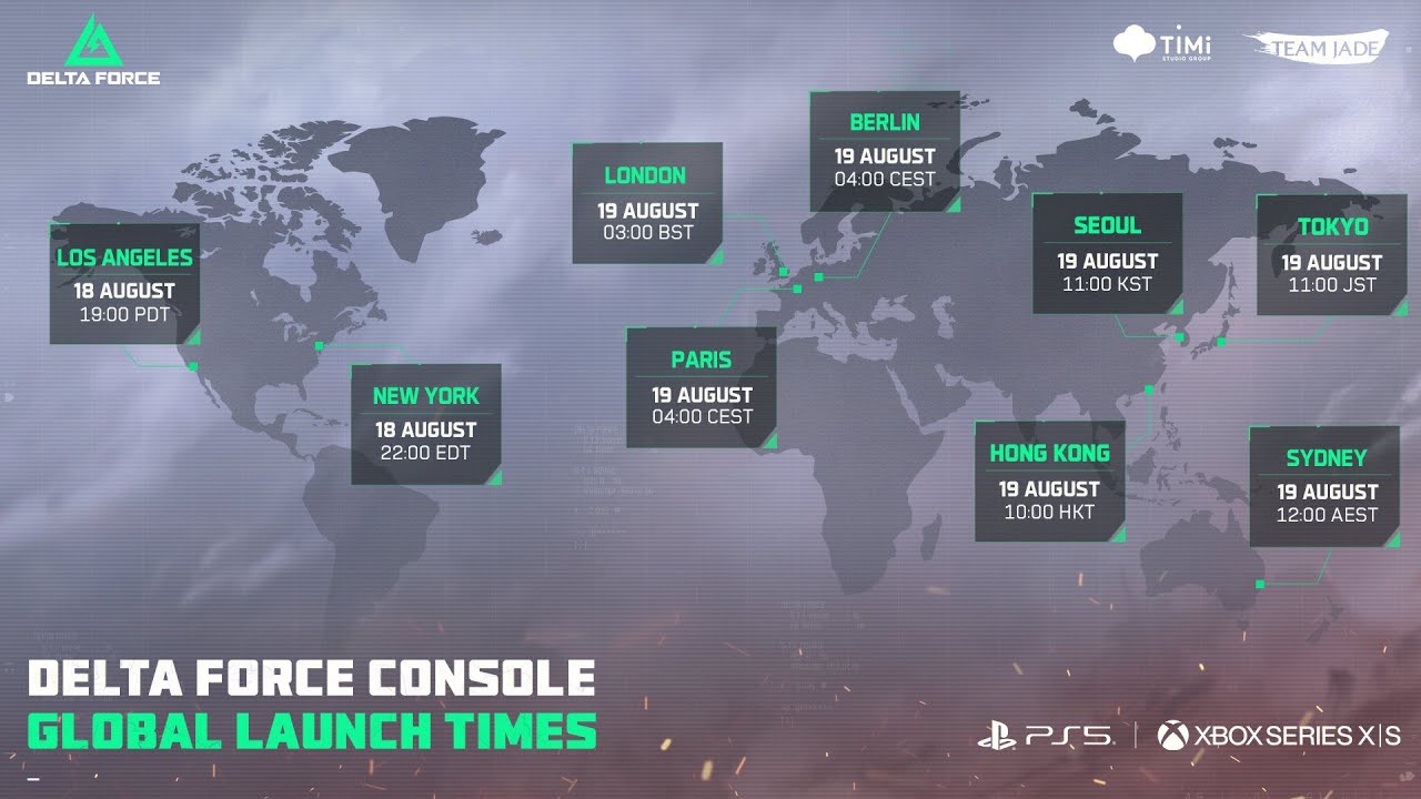 Delta Force Console Crossplay and Release Time - YouTube