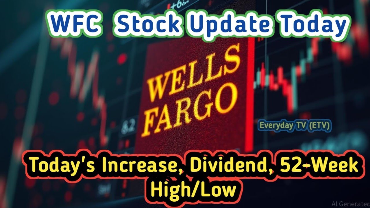 WFC Stock Snapshot Today: Price, P/E, Dividend & 52-Week Range | Wells ...