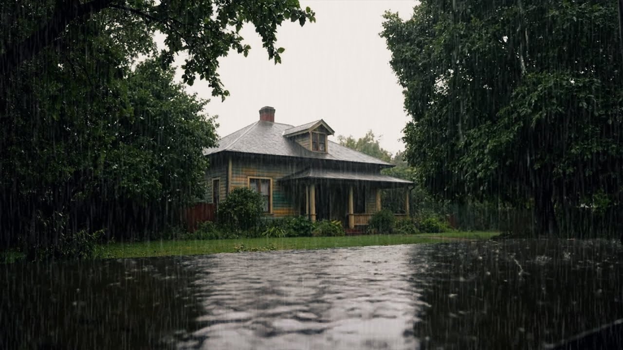 Fall Asleep Instantly in 10 Minutes | Rainforest Thunderstorm & Heavy ...
