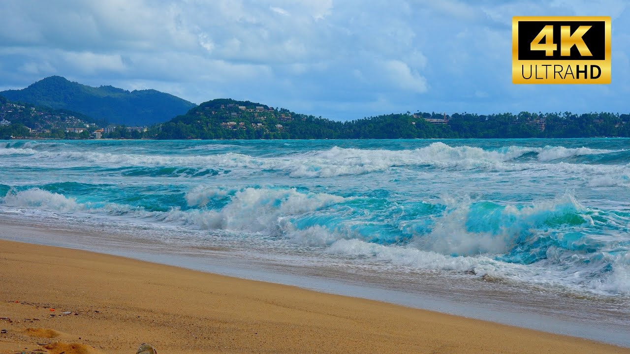 Colossal Ocean Swell in 4K – Powerful Surf for Sleep, Study & Deep ...