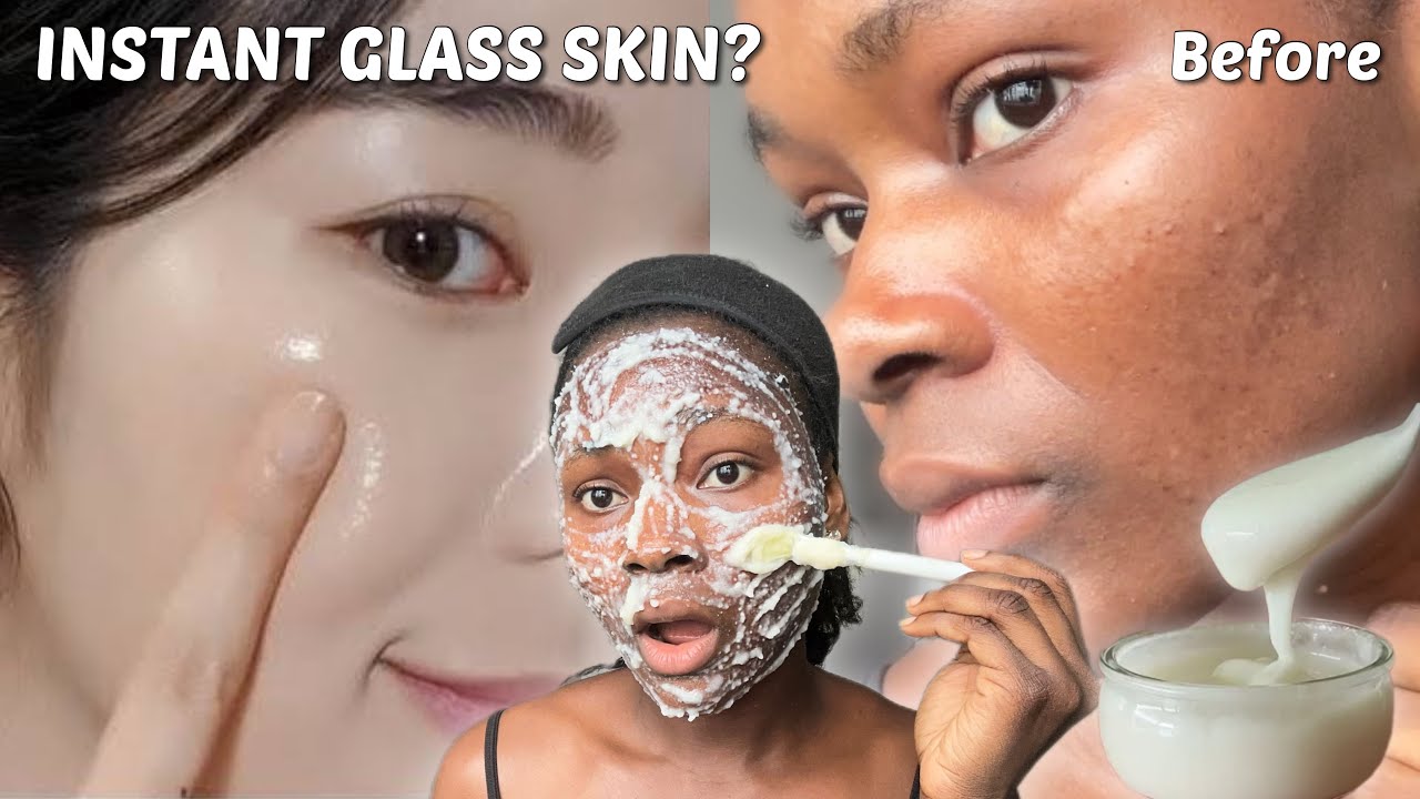 I TRIED THE VIRAL JAPANESE FACE MASK FOR INSTANT GLASS SKIN AND THIS ...