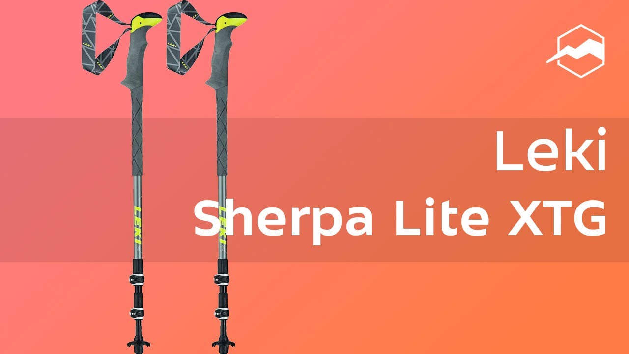 Треккинговые палки Leki Sherpa Lite XTG. Обзор - YouTube