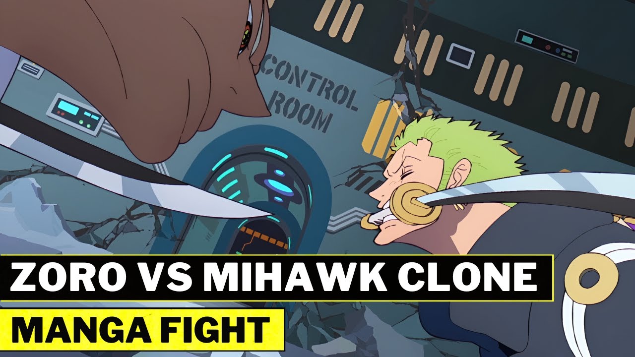 FINALLY THE MOST AWAITED BATTLE -- Zoro vs S-Hawk Fight -- One Piece ...