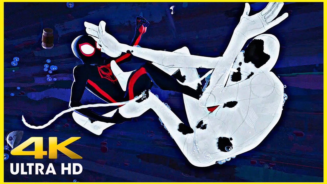 Spider-Man: Across The Spider-Verse (2023) - Miles Morales VS The Spot ...