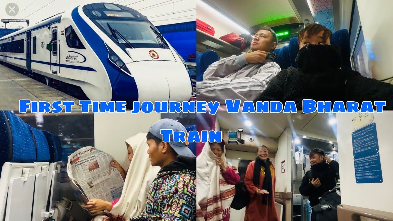/First Time Vande Bharat express journey ..Dehradun To Delhi excited/🤪🚉 - YouTube