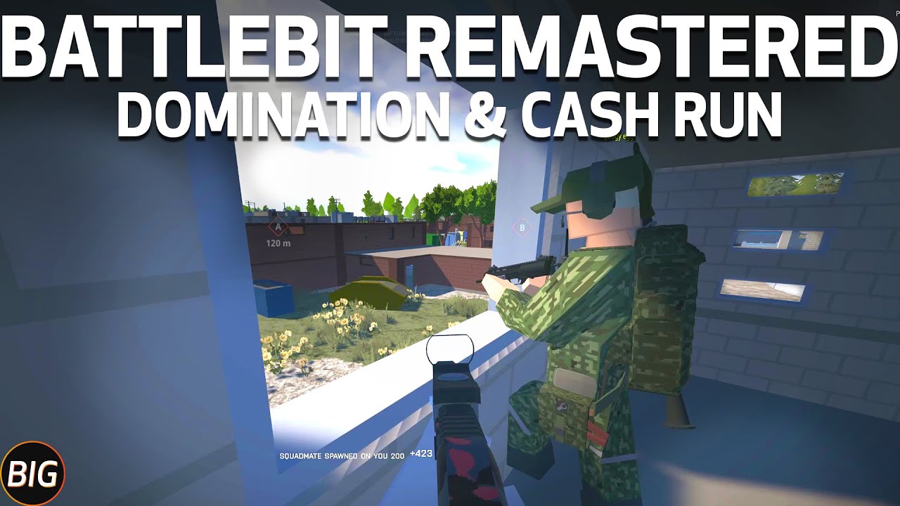 Funny Comms & Gameplay In BattleBit Remastered Domination & Cash Run ...