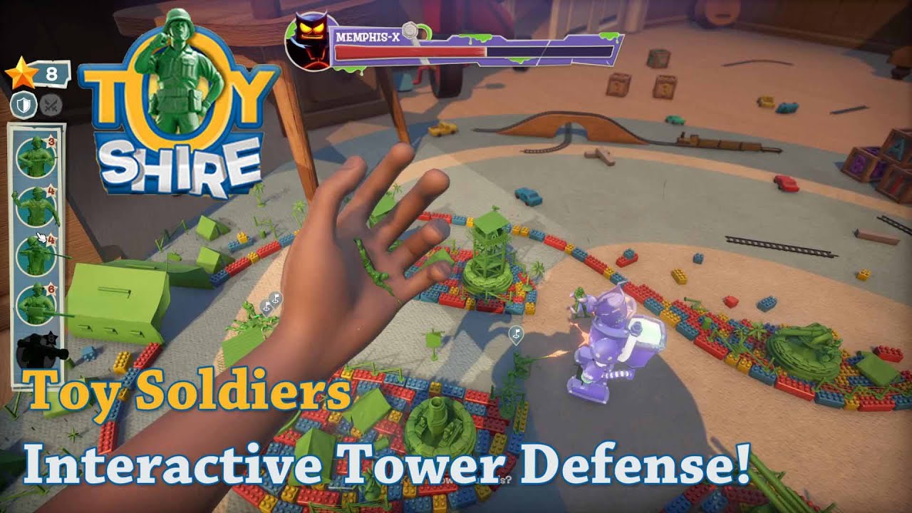 Toy Soldiers Interactive Tower Defense! - Let's try Toy Shire - YouTube