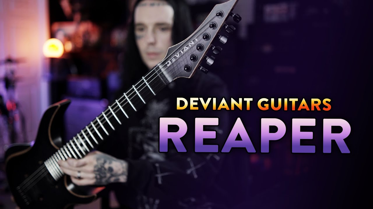 DEVIANT GUITARS REAPER! DROP A# DEMO! - YouTube