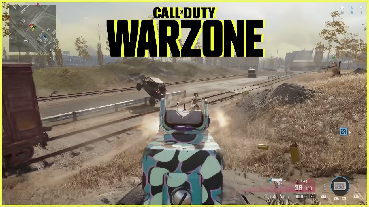 COD Warzone - everything looks blurry.. but not for pc - YouTube