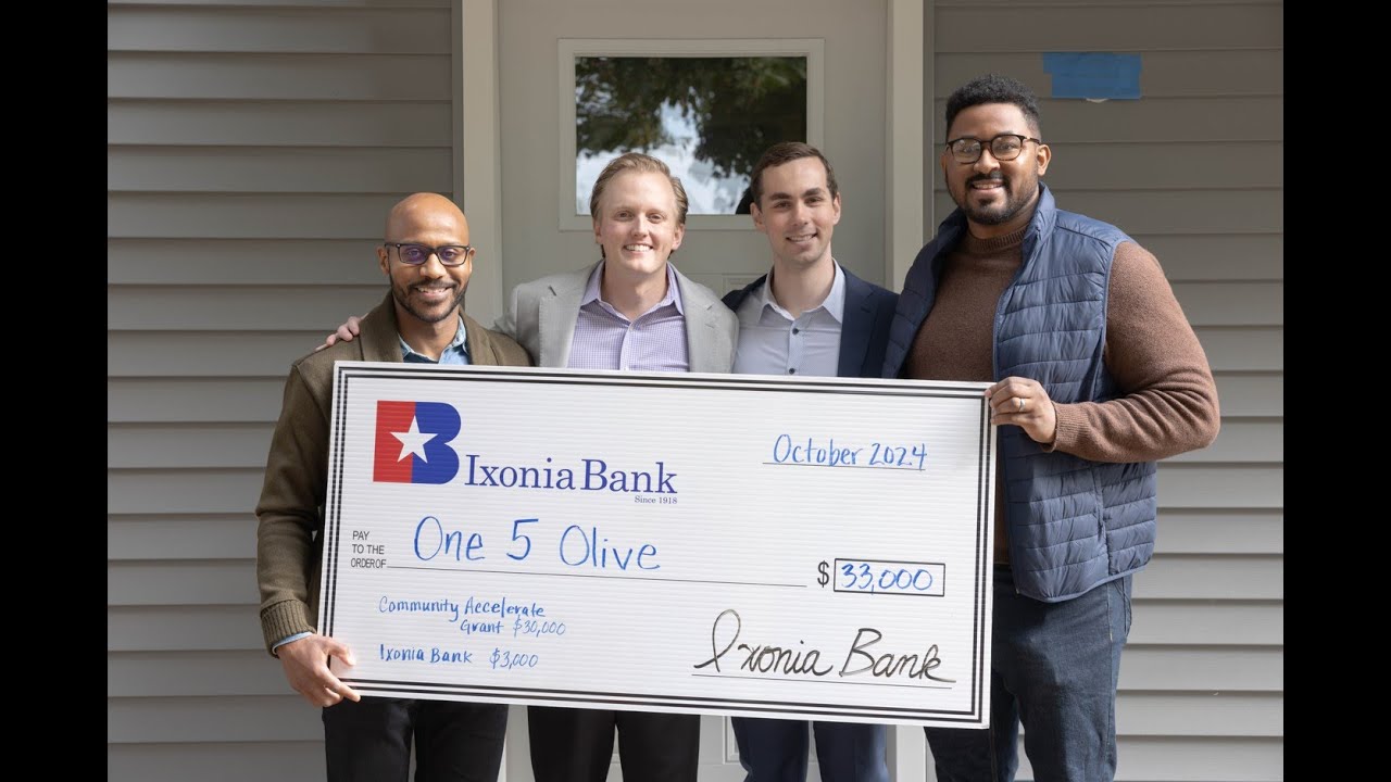 Ixonia Bank Announces Community First® Accelerate Grant Recipient - YouTube