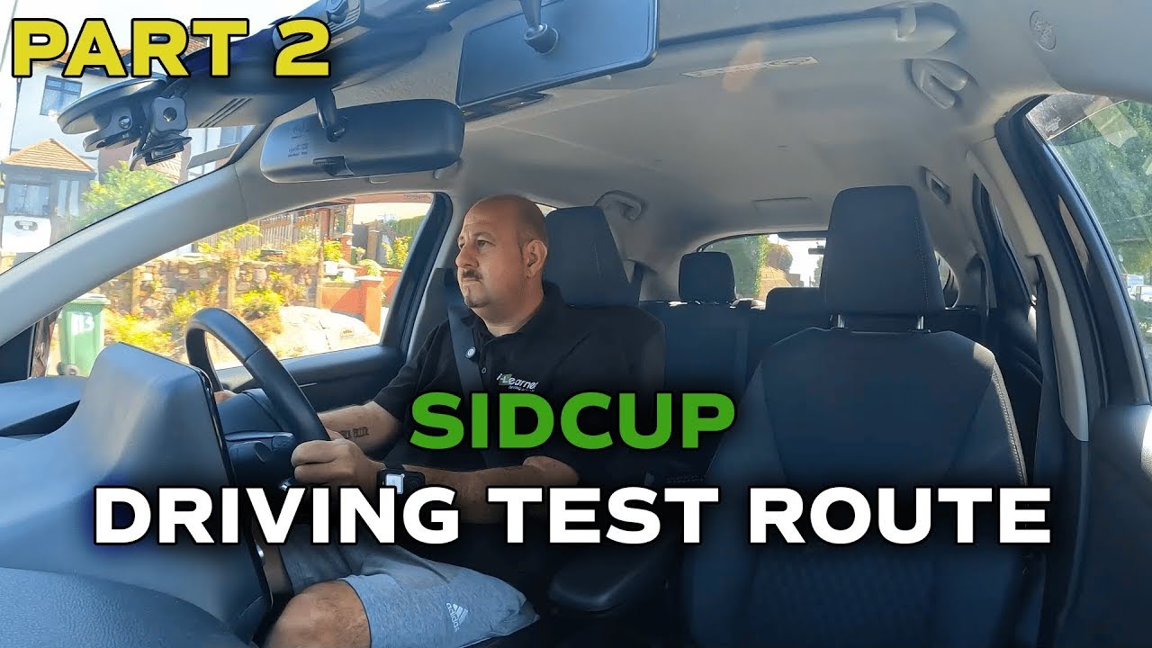Sidcup Driving Test Route - Part 2 | i-Learner Driving School - YouTube