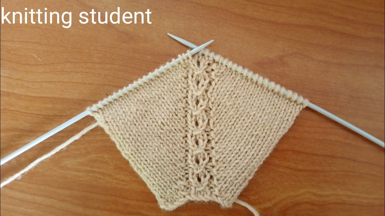 # reglan inc#knitting pattern|knitting student - YouTube