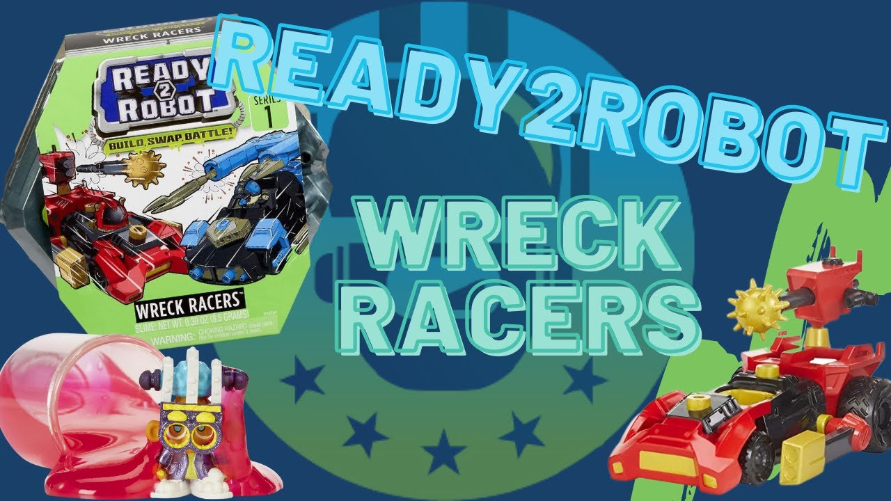 Ready2Robot Wreck Racers Series 1 Unboxing | The Upside Down Robot ...