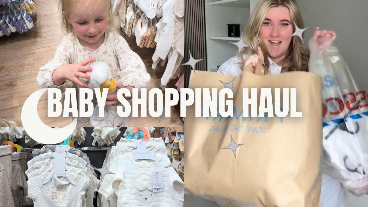 WE WENT BABY SHOPPING AGAIN | primark & Tesco newborn baby haul - YouTube