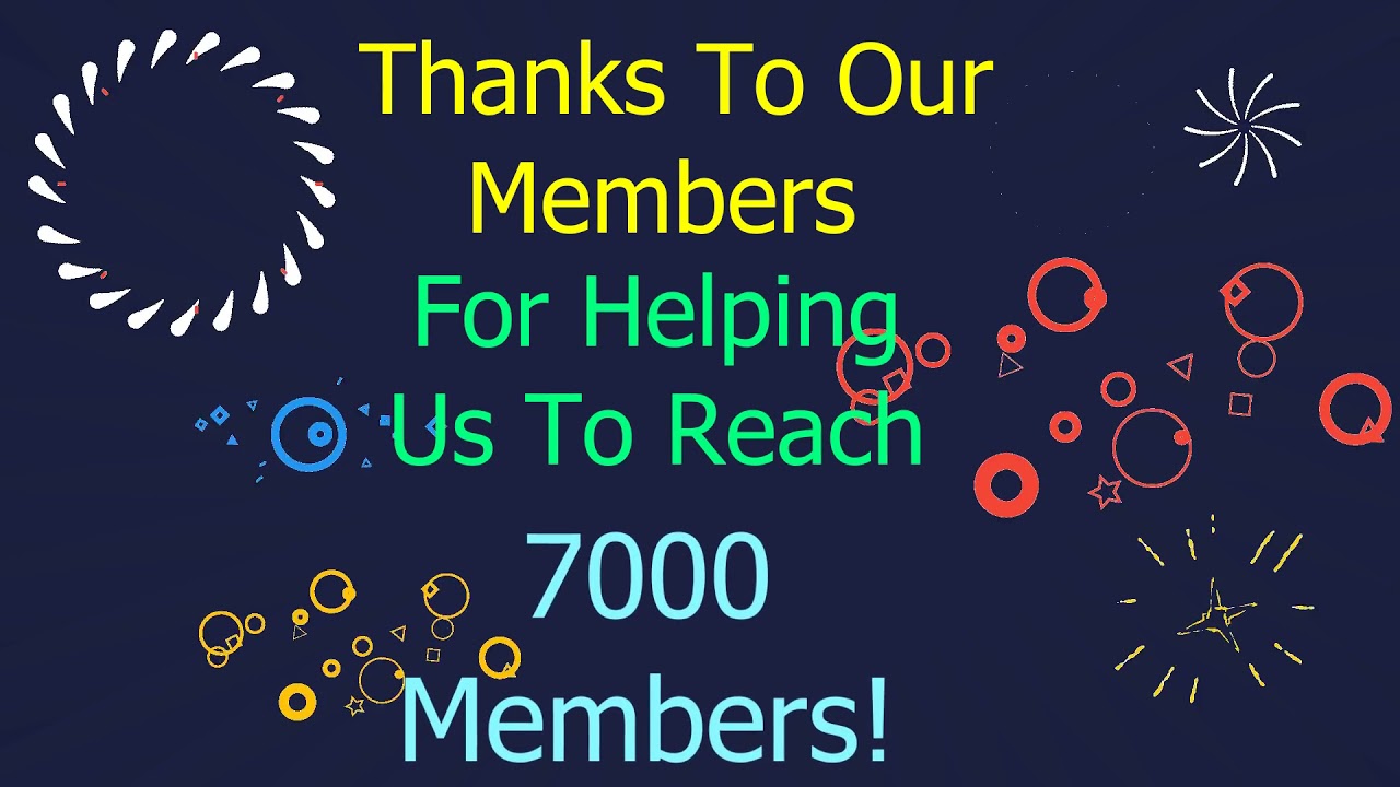 Doodly & Toonly PNGs Celebrating reaching 7000 members - YouTube