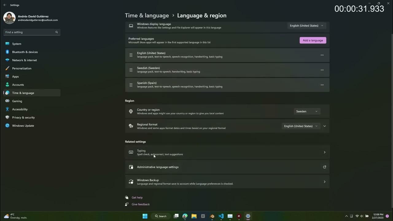 2023 Fix Language Bar Missing In System Tray Windows 11 (Solved) - YouTube