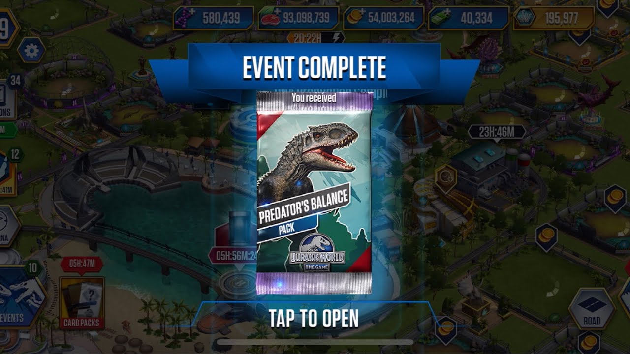 PREDATOR’S BALANCE - JURASSIC WORLD THE GAME - YouTube
