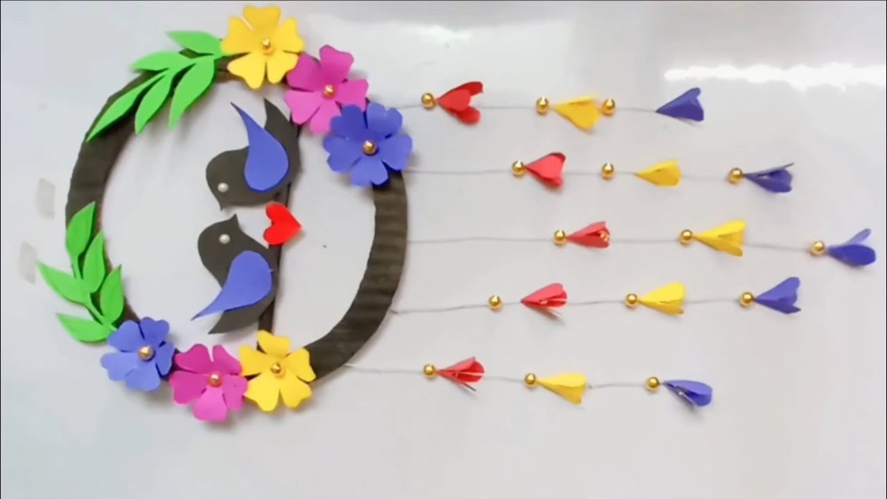 Paper follower wall | hangina carft | wallcraft How TO Make A cube With ...