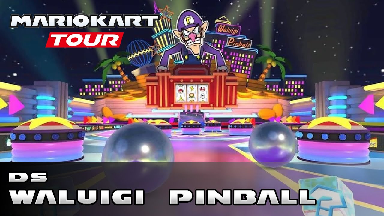Mario Kart Tour - DS Waluigi Pinball (All Variants) - YouTube