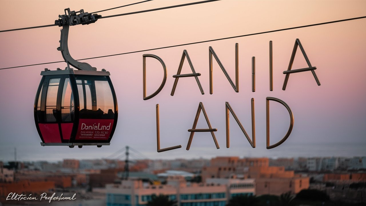 Dania land agadir Agadir #DaniaLand #TéléphériqueAgadir - YouTube