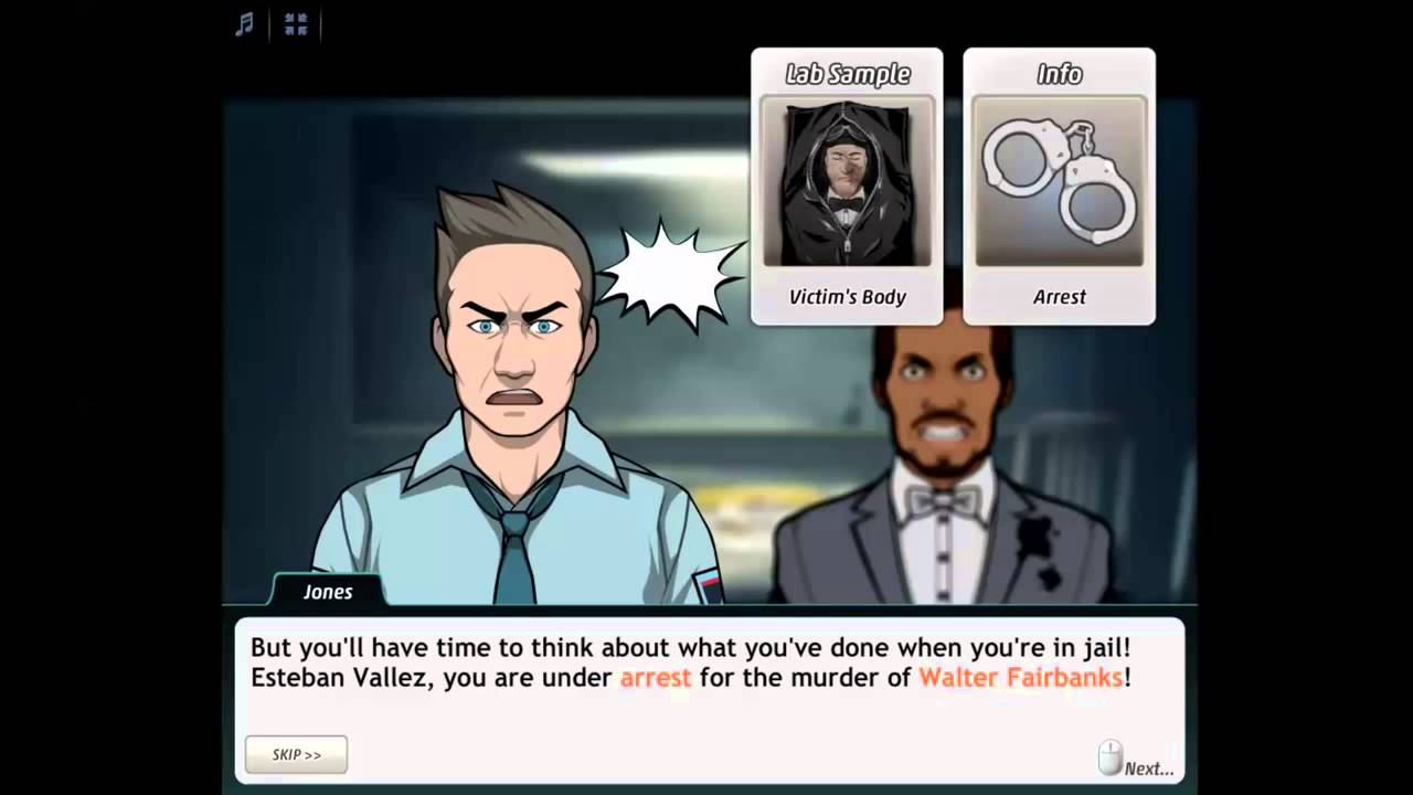 Criminal Case caso 47 Prendendo o assasino Arrest the Suspect - YouTube