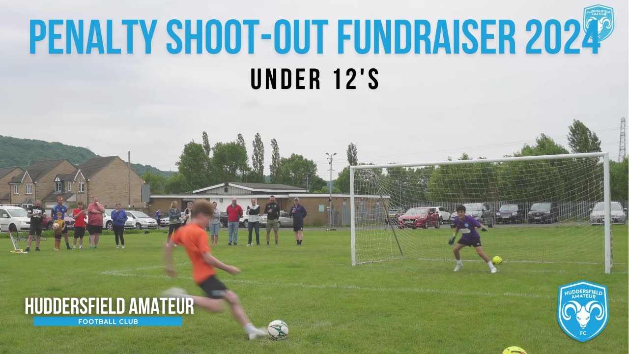 Huddersfield Amateur FC Juniors | Penalty Shootout Fundraiser | Under 12's - YouTube